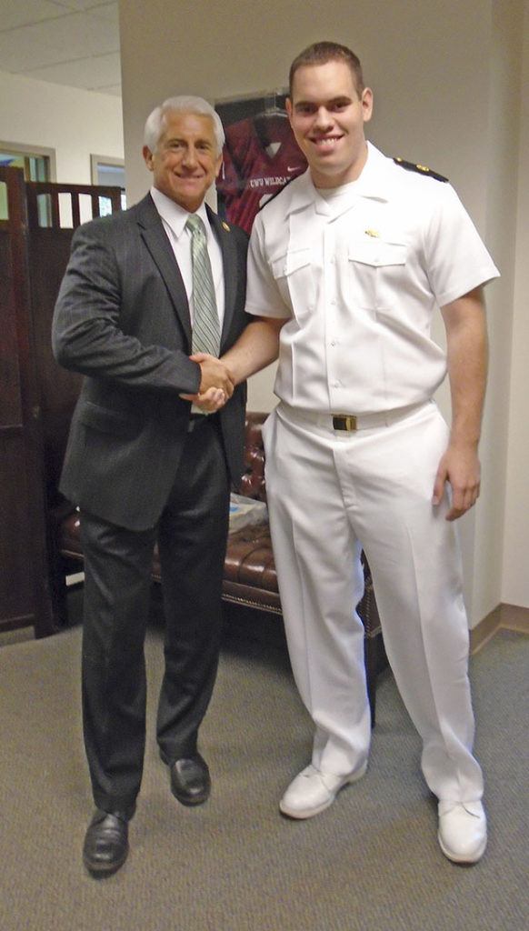 Special visit: Midshipman and Congressman | Auburn Reporter