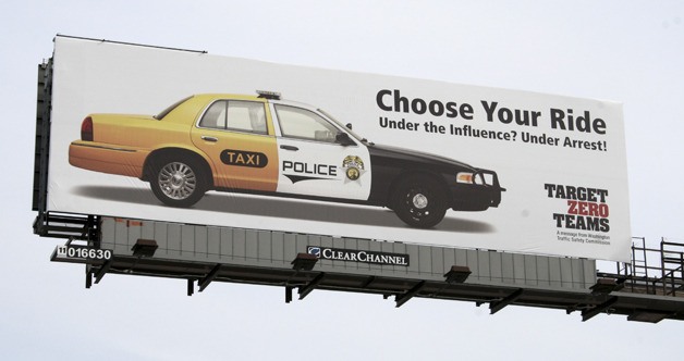 Target Zero billboards provide additional warning against impaired ...