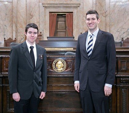 Stokesbary sponsors Auburn student as page | Auburn Reporter