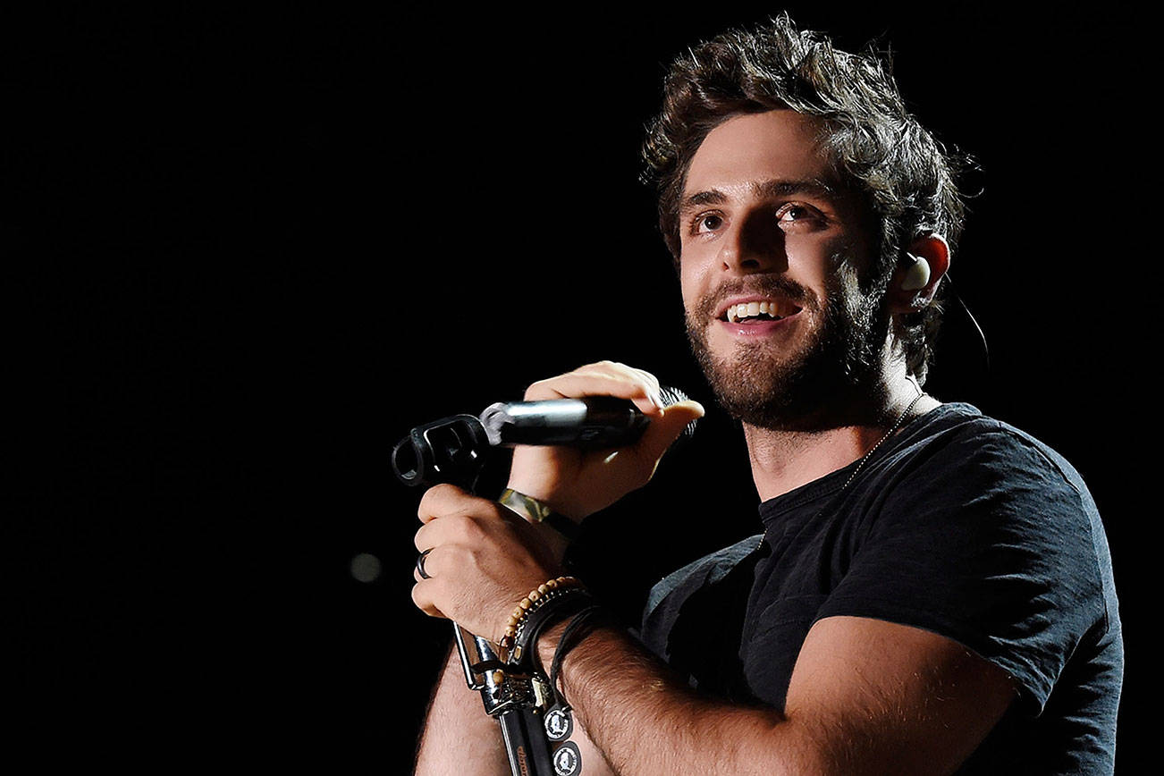 Country music’s Thomas Rhett performs at State Fair on Sept. 20 ...