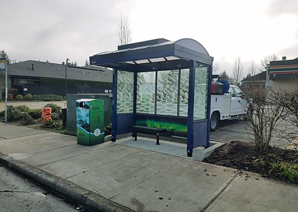 New Metro bus shelter brings comfort to people on the go | Auburn Reporter