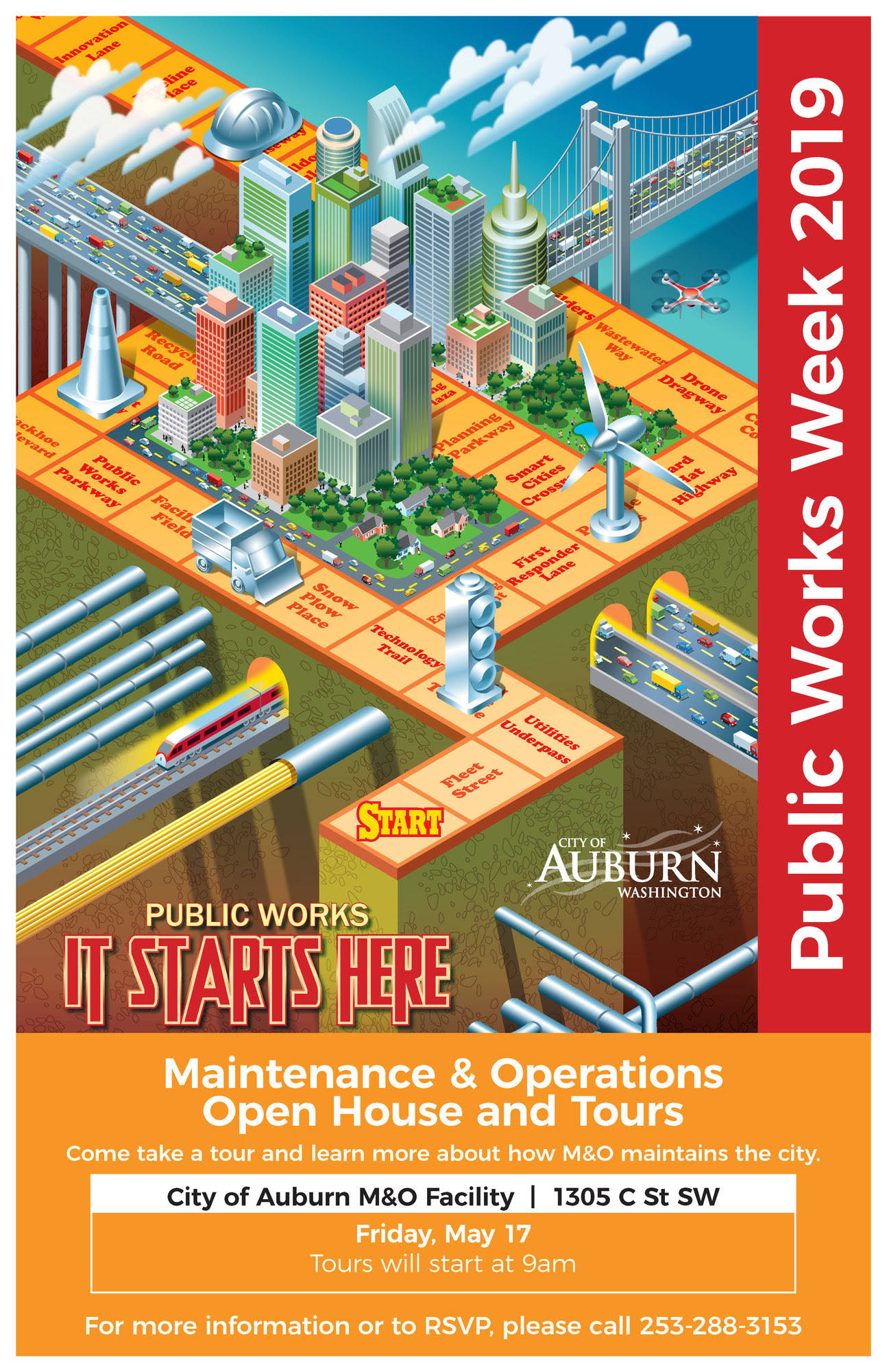 Take a tour behind the scenes at Maintenance and Operations | Auburn ...