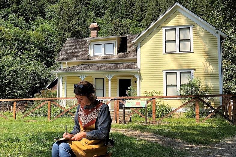 Meet the new artist in residence at Mary Olson Farm | Auburn Reporter