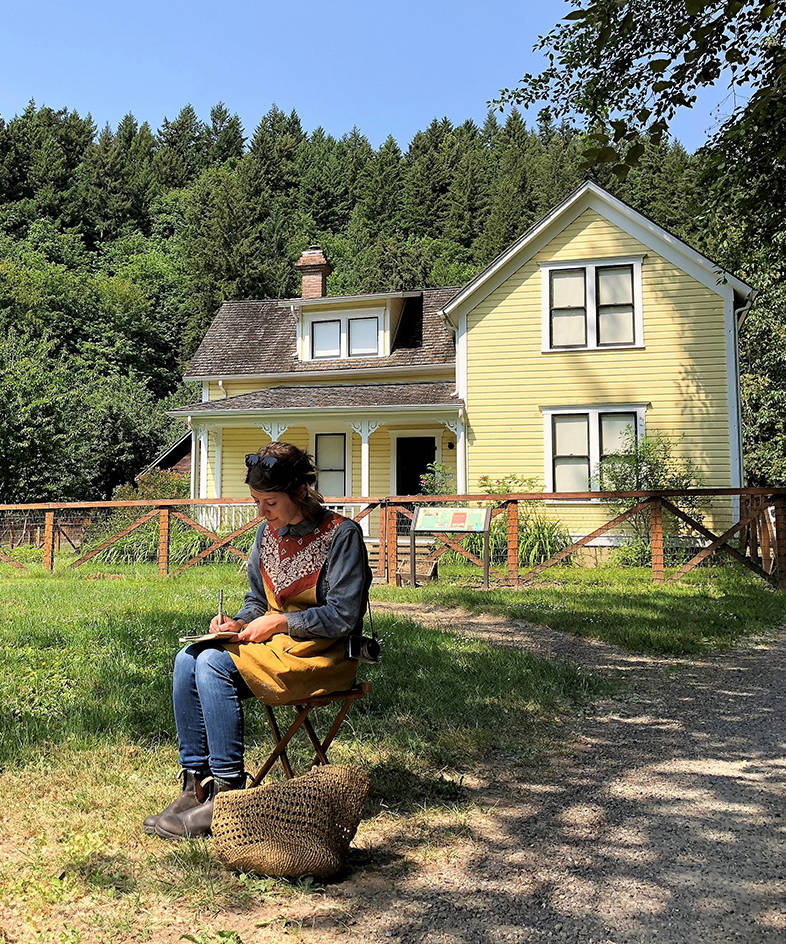 Meet the new artist in residence at Mary Olson Farm | Auburn Reporter
