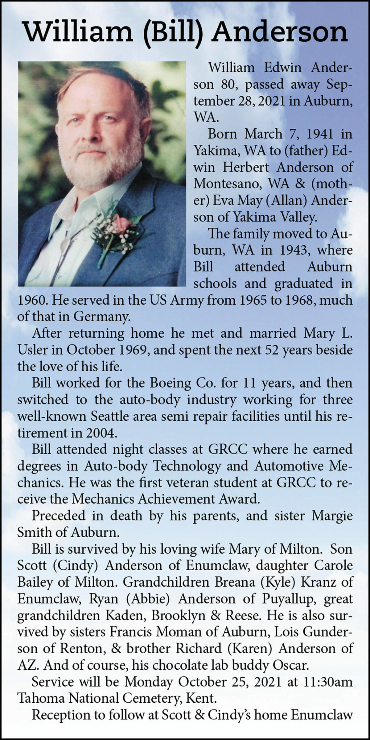 William Anderson | Auburn Reporter