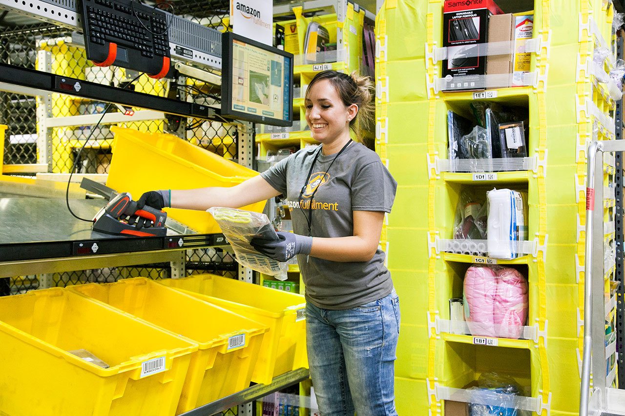 Kent’s Amazon center ships out more than one million items in one day ...