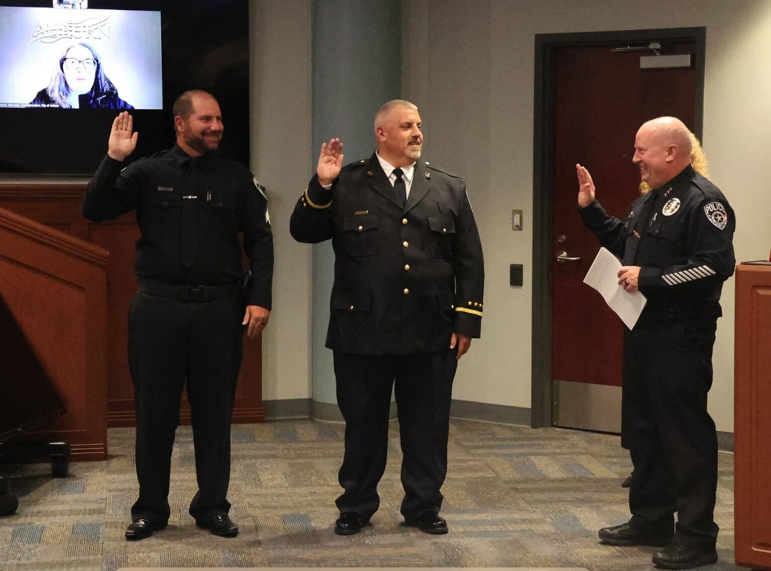 Pair of promotions at the Auburn Police Department | Auburn Reporter